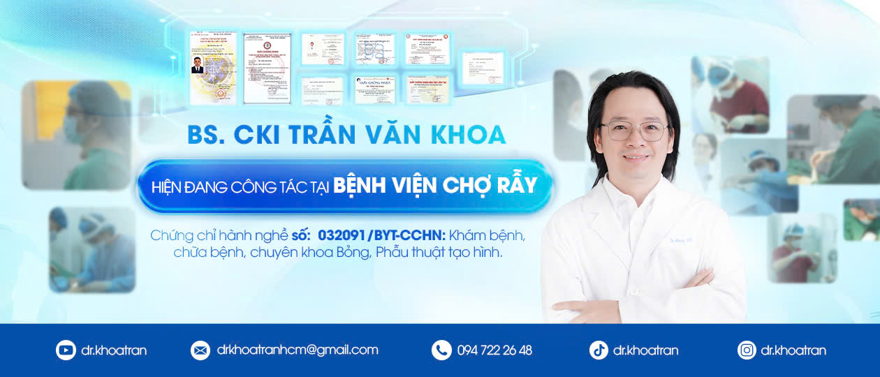 Bác Sĩ Tạo Hình Thẩm Mỹ - Dr. Khoa Trần